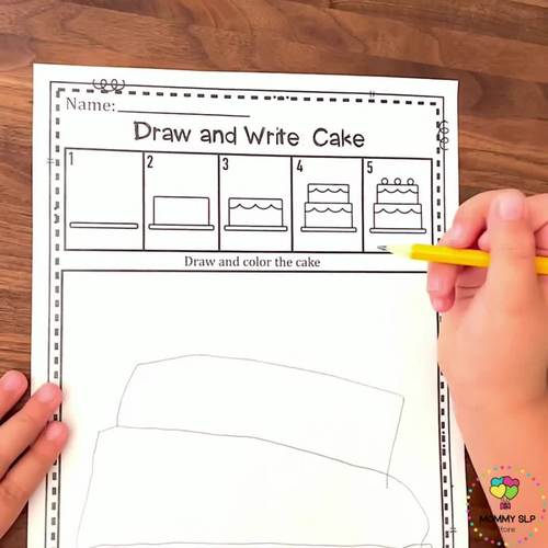 Alphabet Directed drawing and writing activity by Mommy SLP | TPT