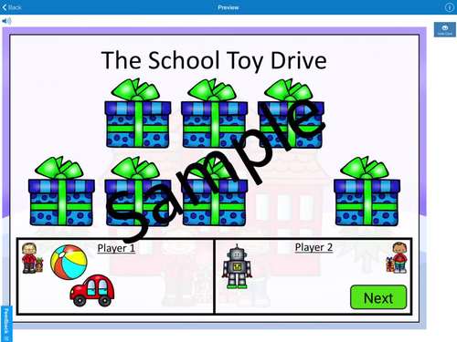 Open Ended Game Let's Take Turns: The School Toy Drive BOOM Card Deck ...