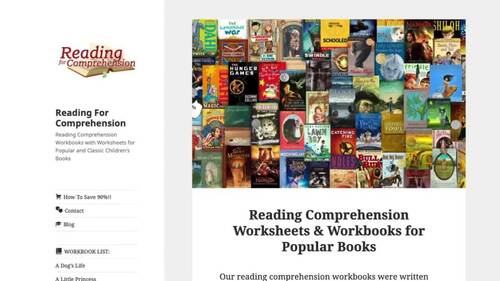 A Little Princess Reading Comprehension Workbook - 95 pages, In-depth