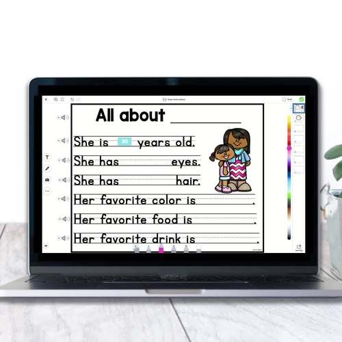 Mother's Day Writing Project and Seesaw Activity | TpT