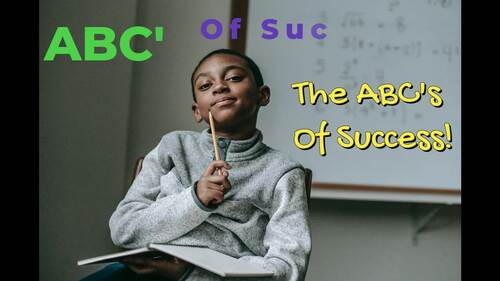 The ABC's of Success! Social Emotional Learning | Life Skills | TPT