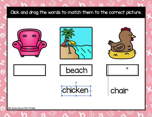 Digraph CH for Google Slides™ by A Sunny Day in First Grade | TpT