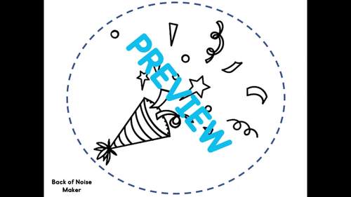 New year 2025 Activity Pack, Toddler, preschool, Kindergarten, Elementary