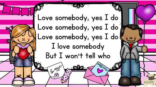 Music: Love Somebody, Vocal Music Education, Valentine's Day Song