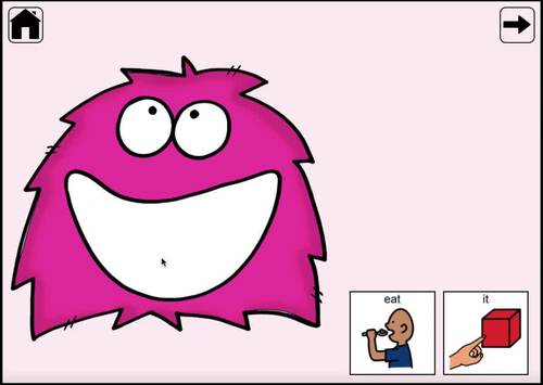 Feed The Valentine's Day Monster - Language Activity by Katie Gordon SLP