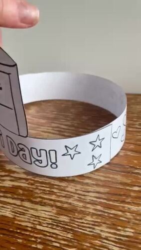 Pi Day Coloring Crown Activity, Happy Pi Day Craft Crown, Pi Day Activities