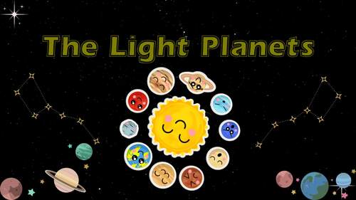 The Light Planets – Editable PowerPoint Quiz Game (with music). | TPT