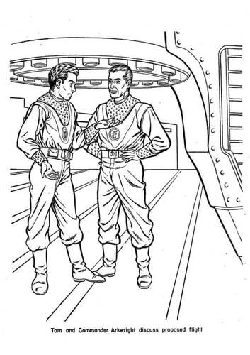 Coloring Adventures: Journey through Space and Time by English For Kids ABC