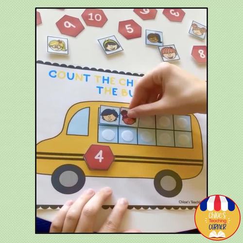 Hands-on Back to School Activities for Preschool by Chloe's Teaching Corner