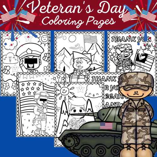 Patriotic Veteran's Day Coloring Pages | Printable Veterans Day ...