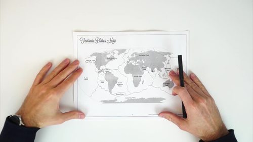 Tectonic Plates Globe - 3D World Map Model by Creative Lab | TPT