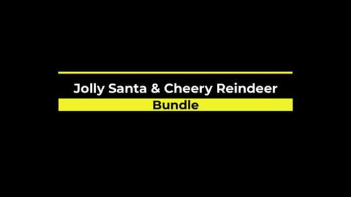 SANTA & REINDEER BUNDLE | 2 EASY CHRISTMAS Drawing & Painting Video Art ...