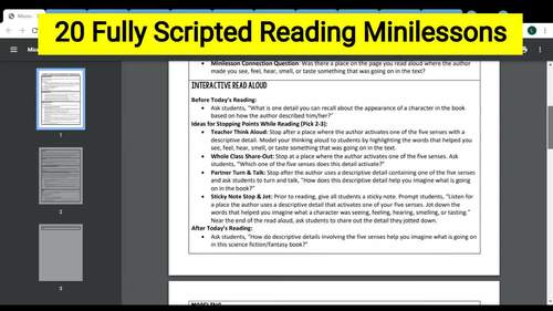 Science Fiction Fantasy Middle School Reading Unit by Kasey Kiehl