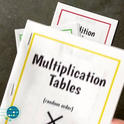 Montessori Math Basic Facts, Fluency Practice Sheets, 1st Grade ...