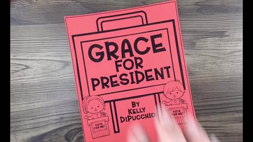 Grace for President by Kelly DiPucchio - Book Study by Galarious Goods