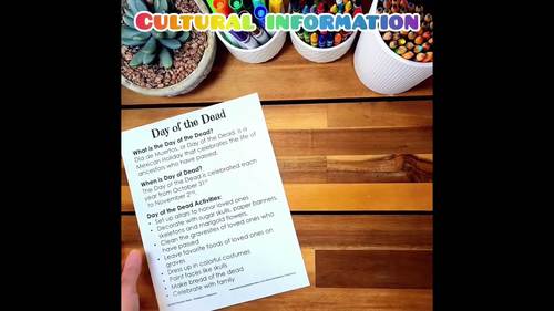 Day of the Dead Writing Craft Activities - Día de los Muertos Alebrije ...