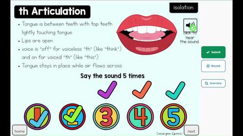 J and TH Articulation Drill Decks on BOOM™ - Isolation, Initial, Medial ...