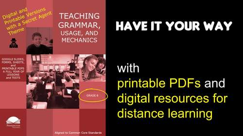 Teaching Grammar, Usage, and Mechanics Grade 8 by Pennington Publishing