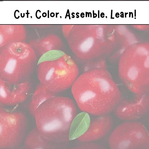 Johnny Appleseed Craft | Apple Paper Crown | Color Cut and Paste for ...