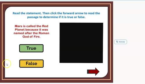 Solar System Mars Planet Scavenger Hunt BOOM Cards by CarolJ Creations