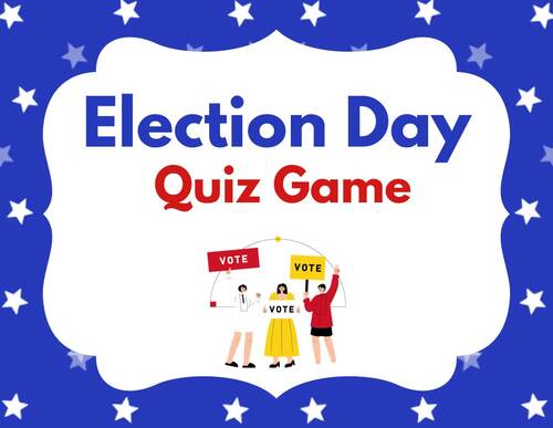 Election Day Bundle: Reading, Writing and Puzzles by Meryma Learning