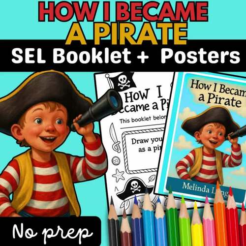 How I Became a Pirate Activities | Pirate Day Craft & Writing Booklet