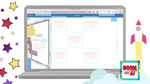 Winter BOOM CARDS GOOGLE SLIDES speech therapy real pictures social skills