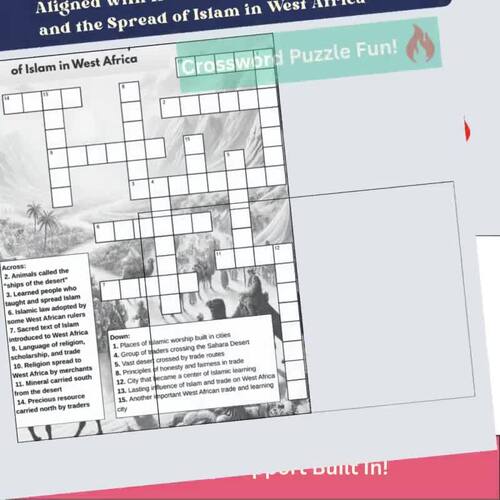 HSS 7.4.3 Puzzle Pack: Caravan Trade and the Spread of Islam in West Africa
