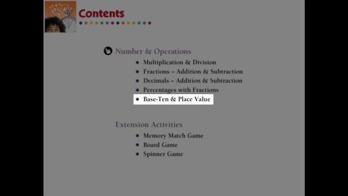 Number & Operations: Base-Ten & Place Value - PC Gr. 3-5 by CCP Interactive