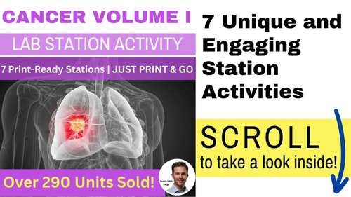 Cancer Volume I Lab Station Activity | 7 Hands-on Activities | Causes ...