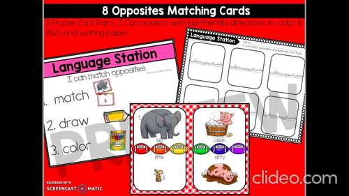 September Literacy Centers BUNDLE for Kindergarten | TpT