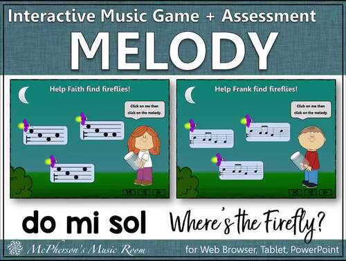 Solfege Game Elementary Music Game Activity + Assessment Do Mi Sol ...