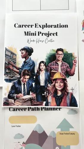 Career Exploration Mini Project by Wonder House Creative | TPT