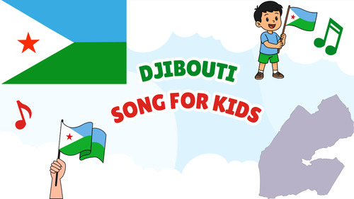 Djibouti Song for Kids | Africa Geography Music Video + Lyrics PDF + MP3