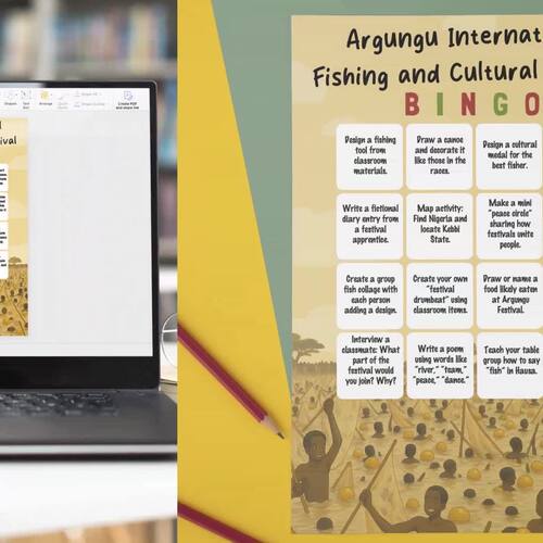 Argungu Festival Bingo | Cultural Learning Game for Kids | Editable ...