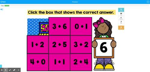 Adding 3 Numbers {Summer} Boom Cards™ Distance Learning | TPT