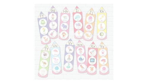 Alphabet Matching Activity for Kids, ABC Busy Book, Preschool Learning ...