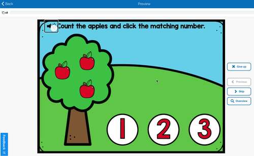 Counting Sets to Five | Distance Learning | Boom Cards by Freckled in ...