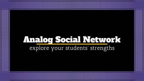 Analog Social Network | "Get-to-know-you," Culture Building, and ...