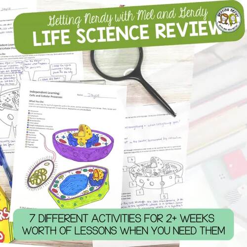 Biology | Life Science Pack | Sub Plans, Independent Work, Summer ...