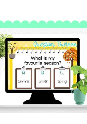 Back to School | Get to Know You Activity | Teacher Trivia Game I EDITABLE