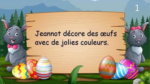 Les verbes - atelier de Pâques by Creations Bonheur | TPT