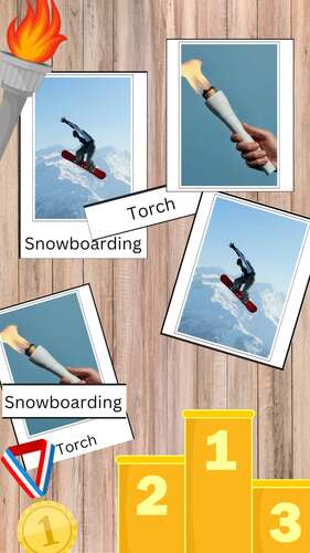 Winter Games Montessori 3-Part Cards — Sports Vocabulary & Early ...