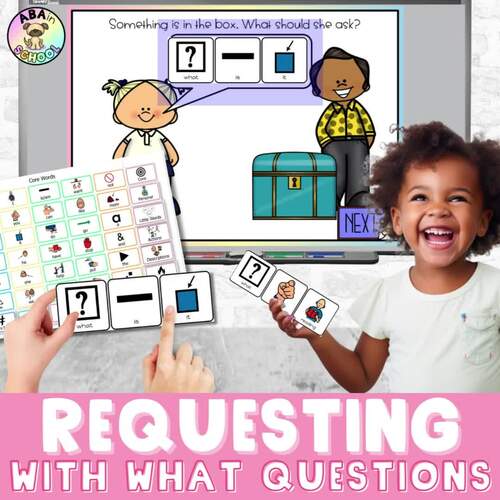 Wh Questions Requesting Speech Therapy WHAT Questions Special Education ...