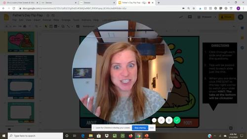 Digital Father's Day Activity | Distance Learning & Paper Craft | TpT