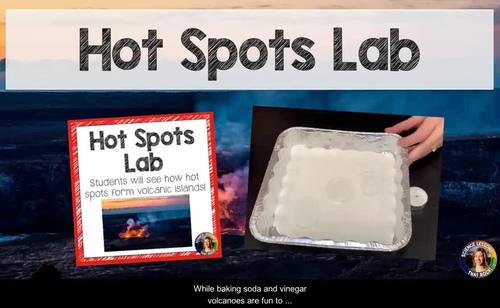 Hot Spot Island Formation Volcanoes Lab Experiment for Plate Tectonics Unit