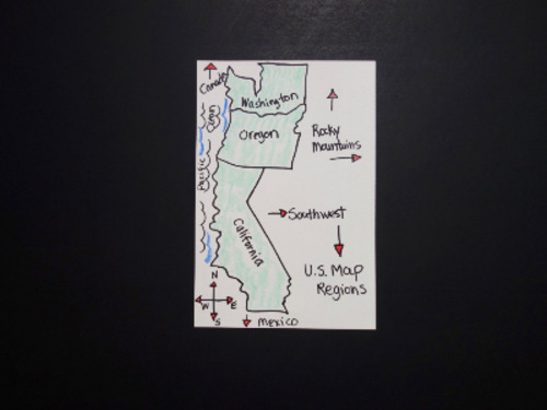 Let's Draw US Map Regions - Pacific! by Patty Fernandez Artist | TPT