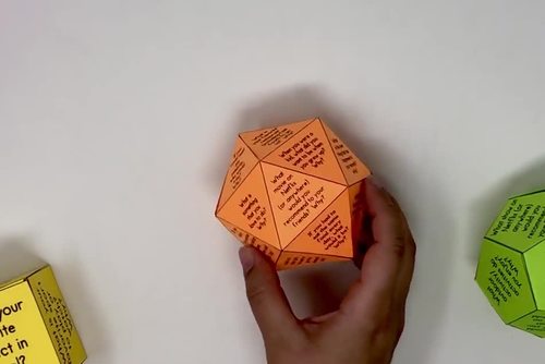 Get to Know You Dice - Icebreaker Activity - First Day of School