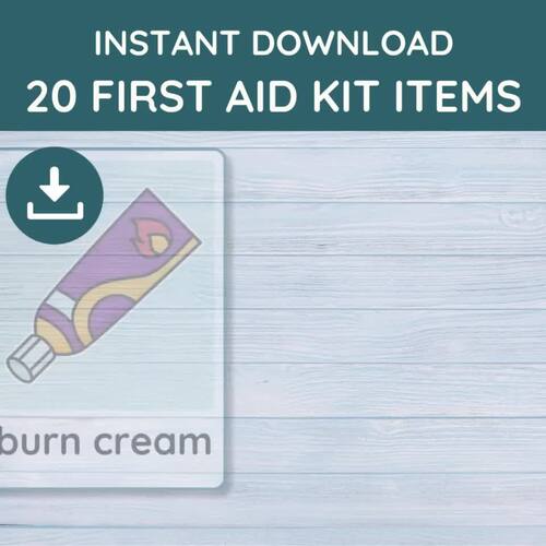 20 First Aid Flashcards for Kids | Montessori Safety Printable for Home ...