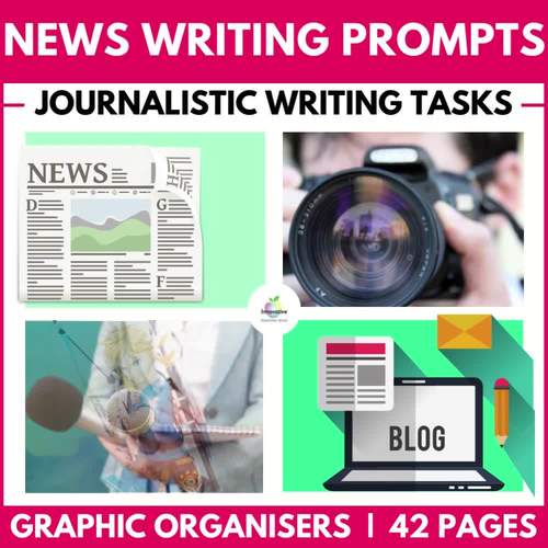 Journalism Writing Prompts | News Reports | Newspaper Articles | Media ...